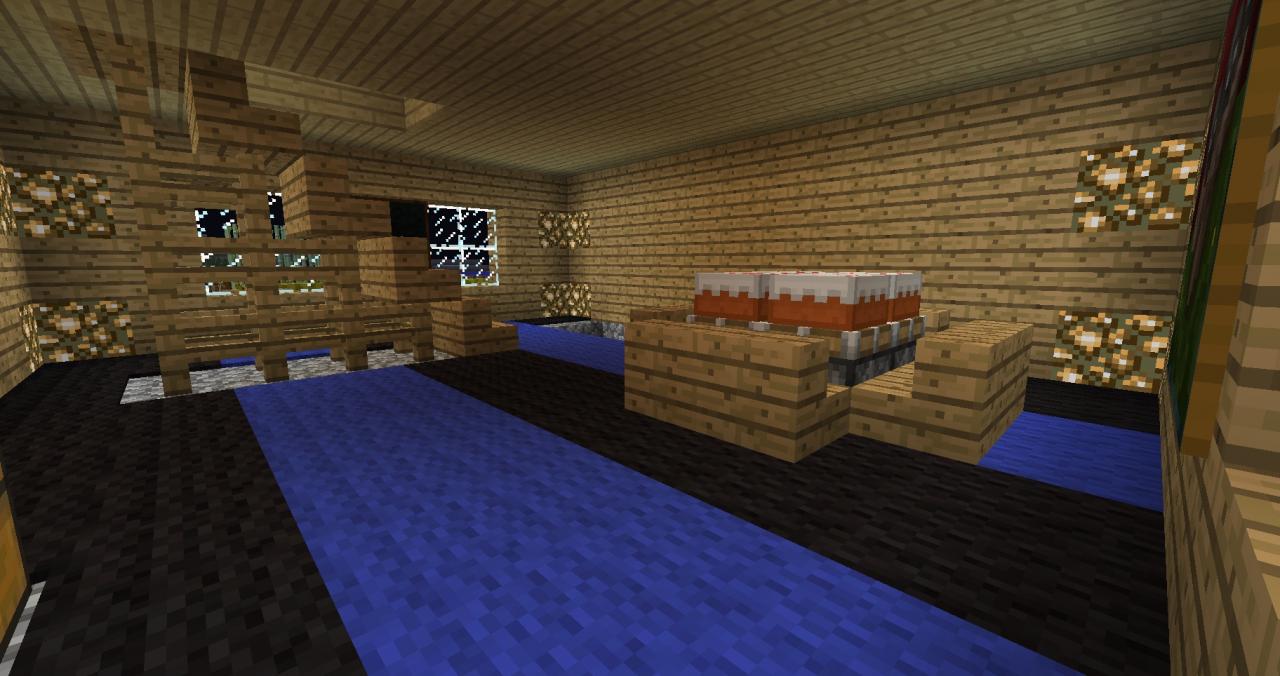 2Layer House with Basement starting house Minecraft Map