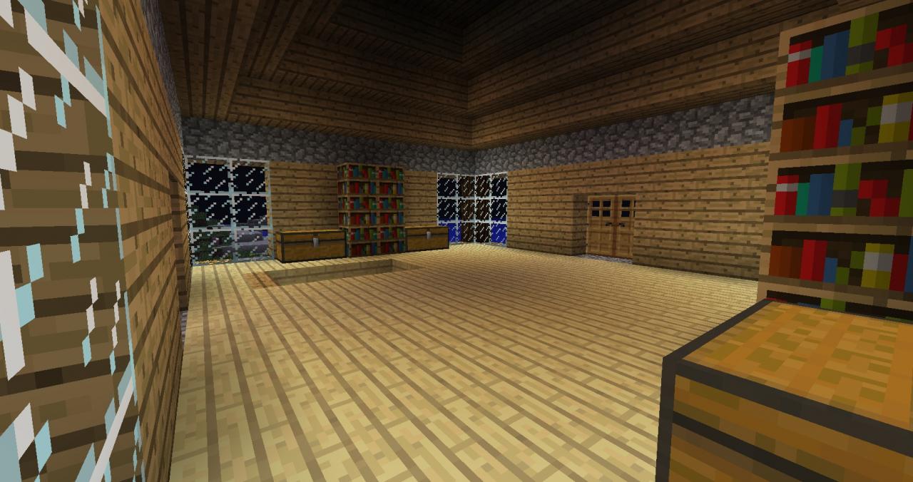 2Layer House with Basement starting house Minecraft Map