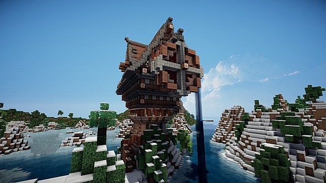 Steampunk House Minecraft Map