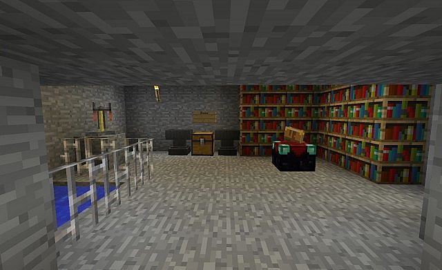 4 Story Survival House Minecraft Map