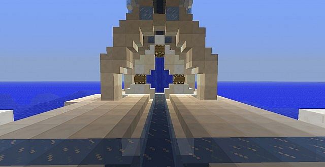 Spawn Hub - ICE Four Arch Theme - Xeonji Minecraft Map
