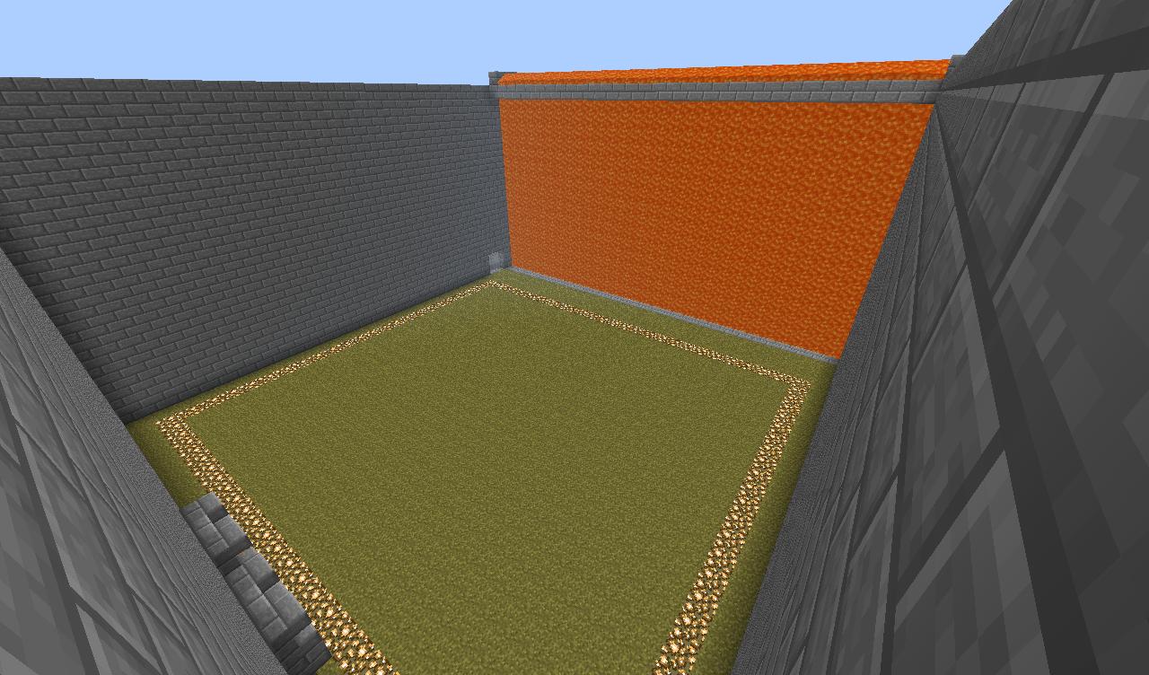 Lava Wall Mini Game - Rooster Teeth Remake Minecraft Map