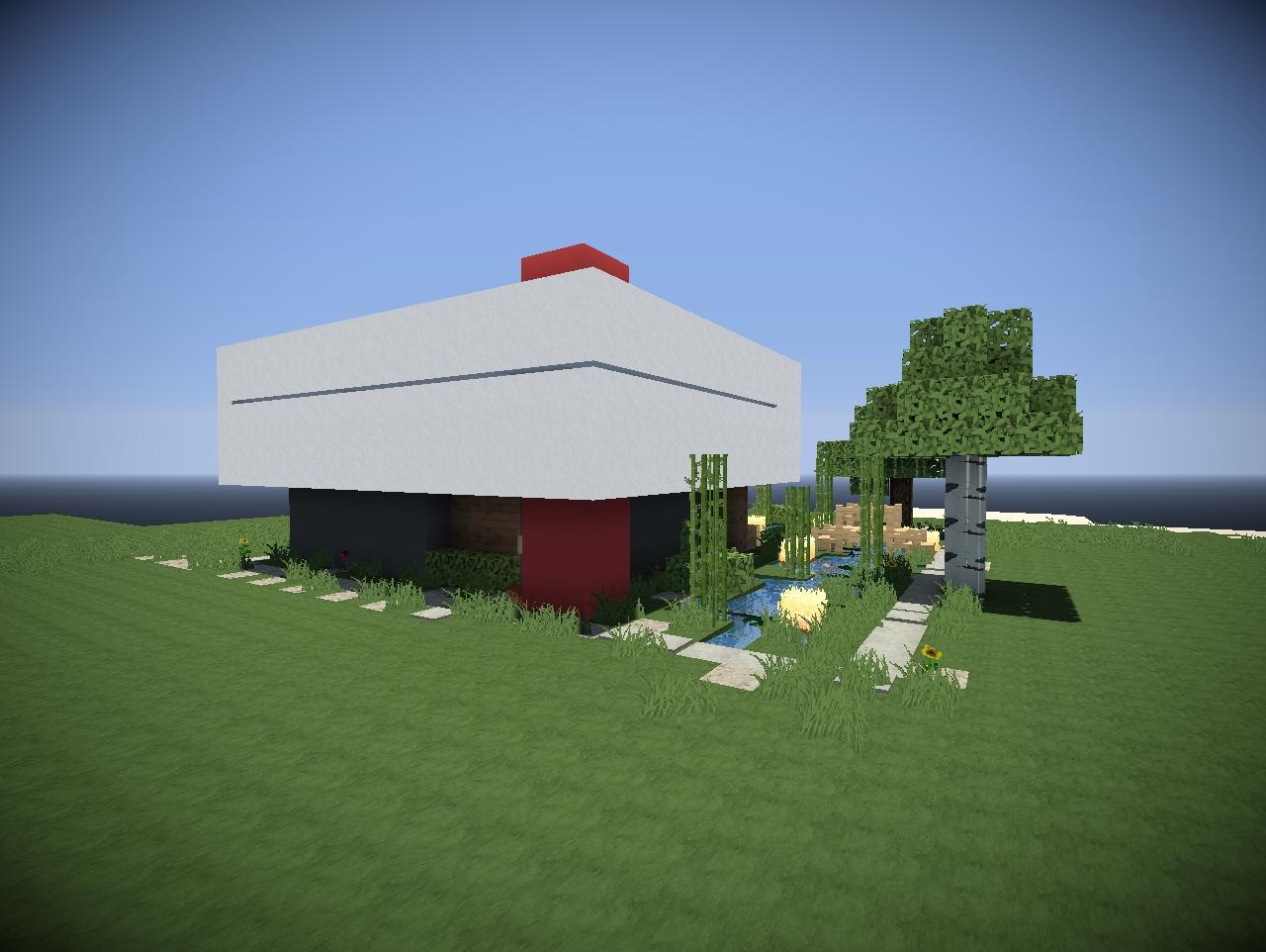 ~Cubes~ Modern house Minecraft Map