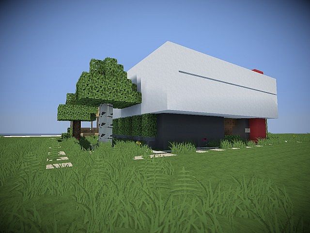 ~Cubes~ Modern house Minecraft Map