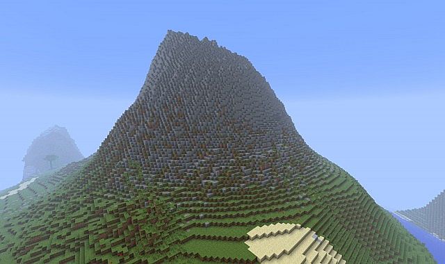 Modern House Is Next To The Volcano. Minecraft Map