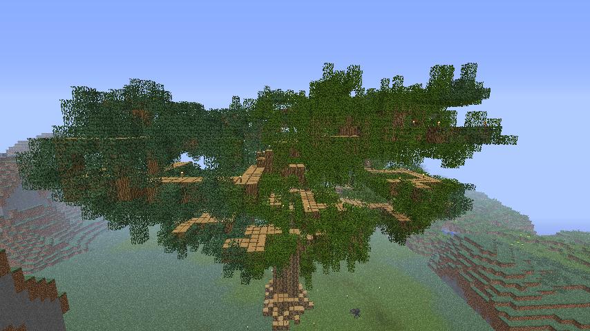 Giant Tree House Minecraft Map