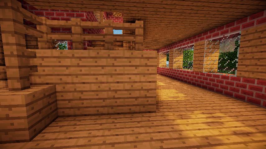 Modern House Is Next To The Volcano. Minecraft Map