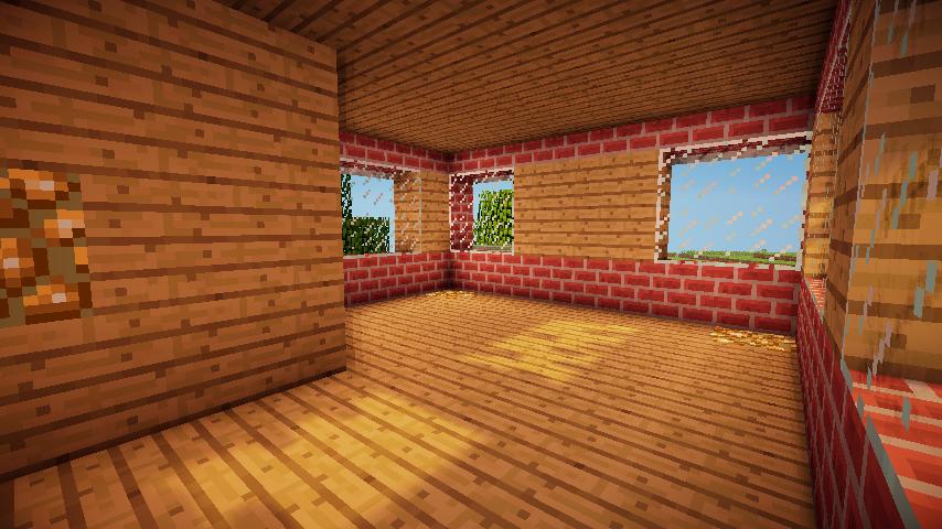 Modern House Is Next To The Volcano. Minecraft Map