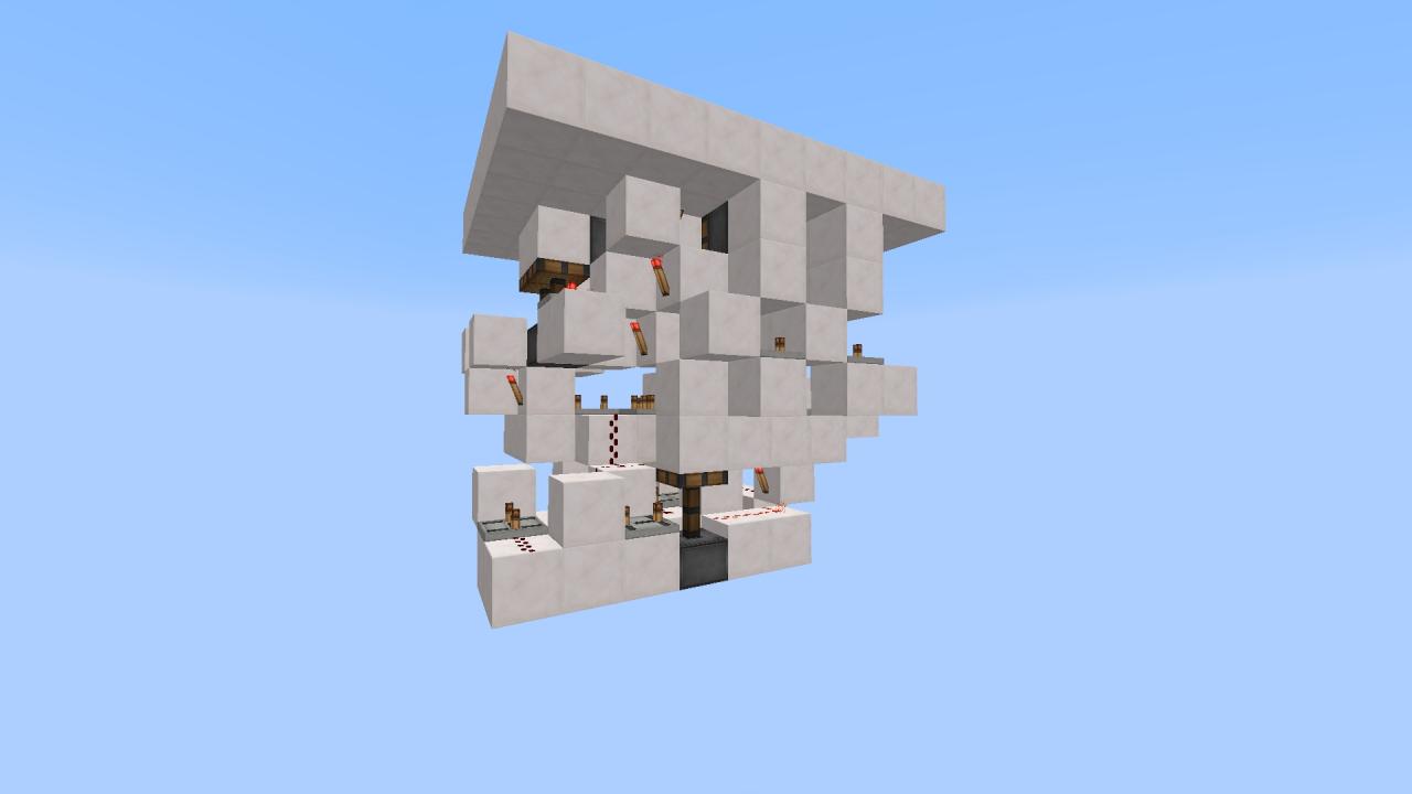 Hidden staircase with stairs Minecraft Map