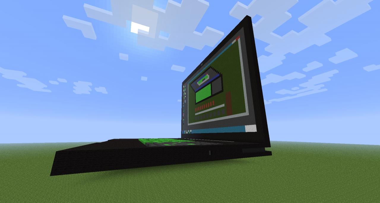 Razer Blade Pro Minecraft Map