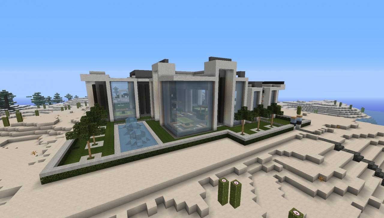 Ultra Modern Home Minecraft Map