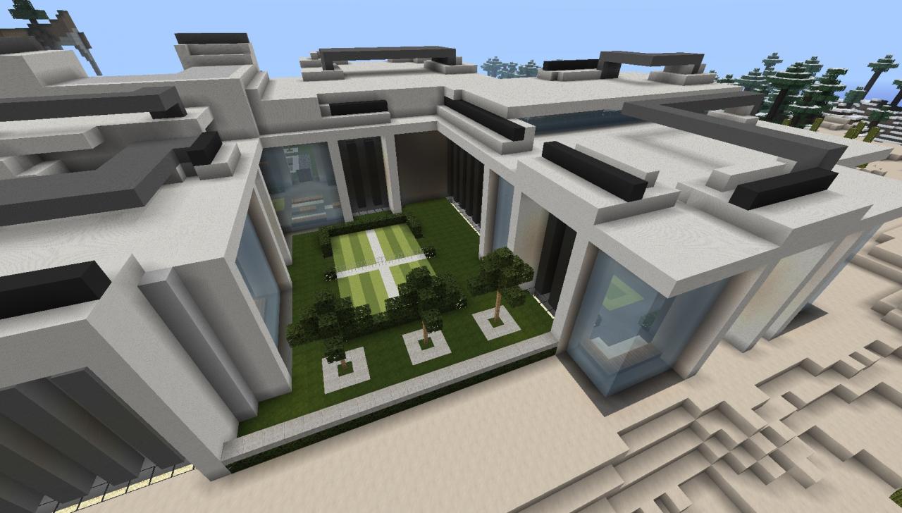 Ultra Modern Home Minecraft Map