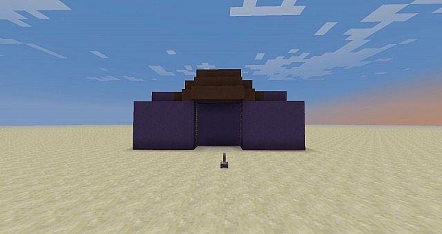 4x4 Piston Door Minecraft Map
