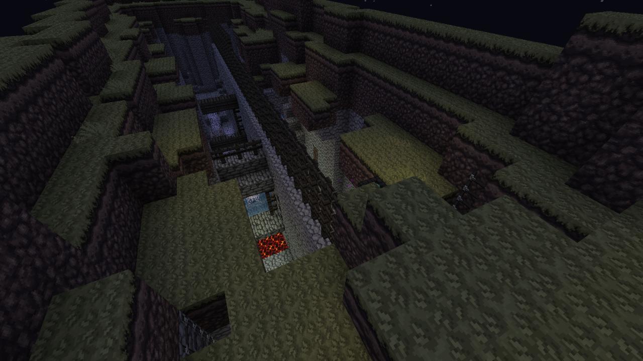 Ravine challenge -2Player- Challange map. Minecraft Map