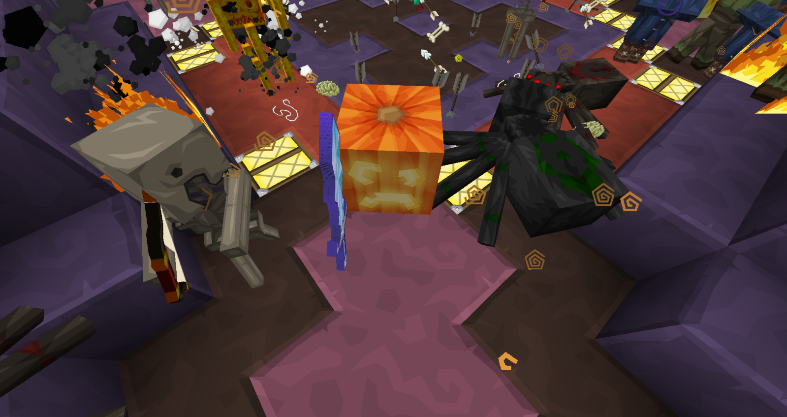 [Mini-Game] Mob Battles [Intense Fighting] [PvE] [Fun!] [Single Player Mob Arena] Minecraft Map