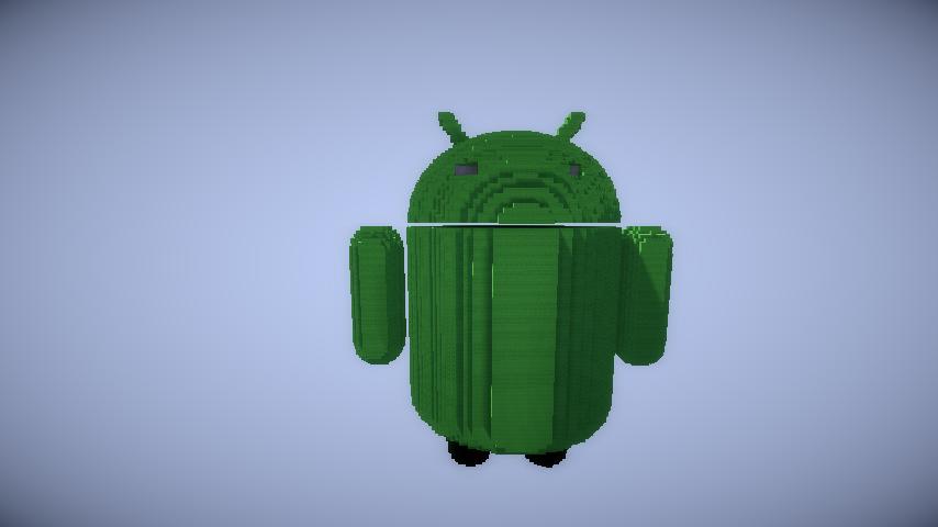 ANDROID 3D MODEL IN TO MINECRAFT WITH DOWNLOAD LINK Minecraft Map