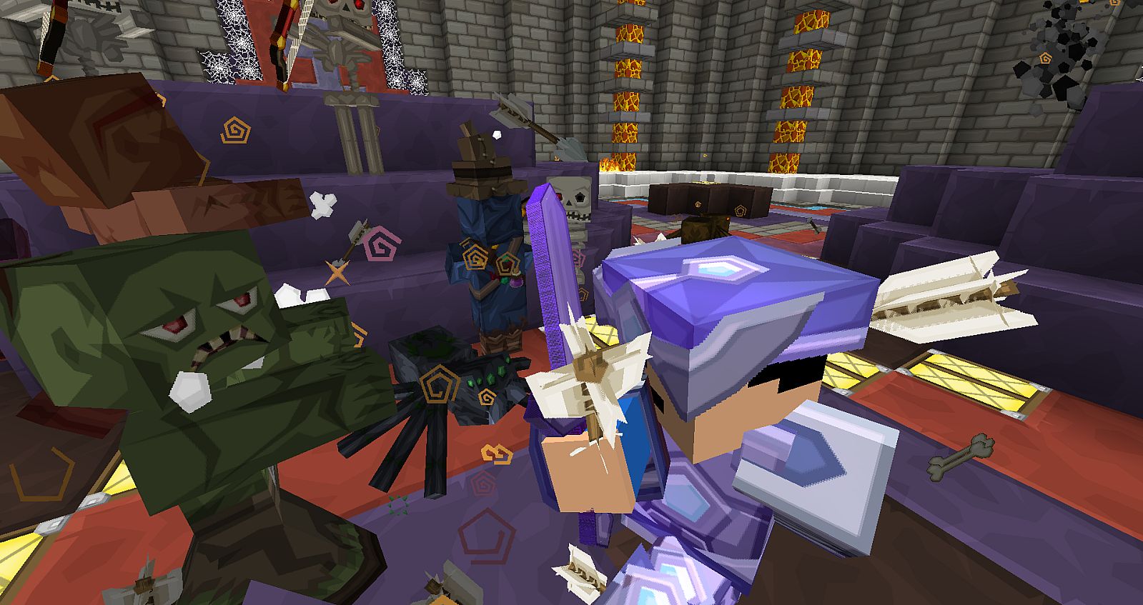 [Mini-Game] Mob Battles [Intense Fighting] [PvE] [Fun!] [Single Player Mob Arena] Minecraft Map