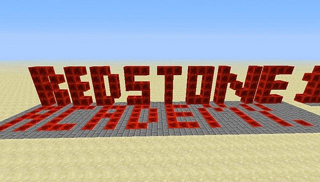 Redstone Academy [MAP DOWNLOAD!] Minecraft Map