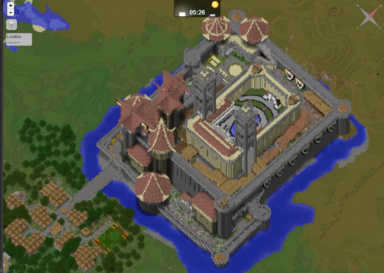[MegaBuild] Kings Castle OVER 200K BLOCKS!!! Minecraft Map