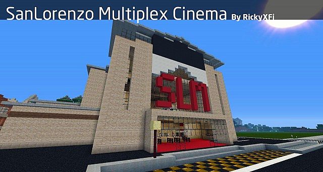 Multiplex Cinema Minecraft Map