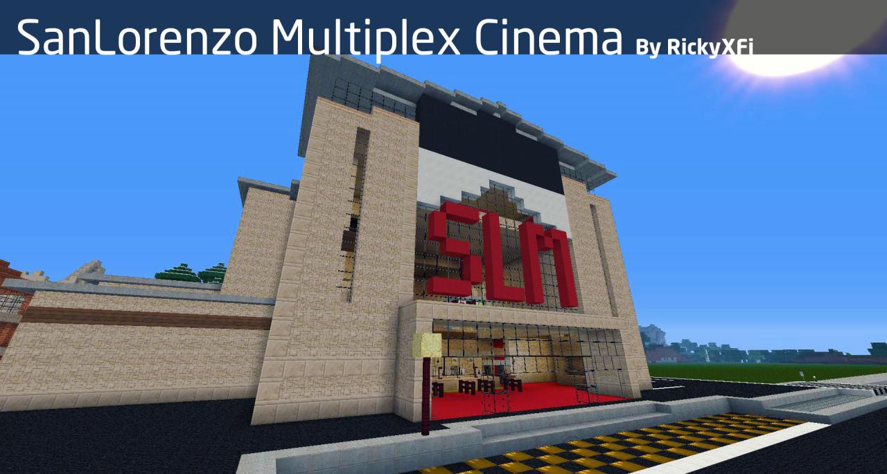 Multiplex Cinema Minecraft Map
