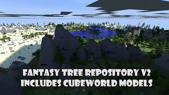 Fantasy Tree Repository Minecraft Map