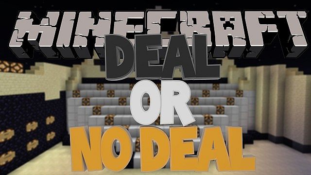 Automated Deal or No Deal! Minecraft Map