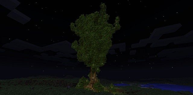 Giant Glowstone Tree (Nyvarld Spotlight) Minecraft Map