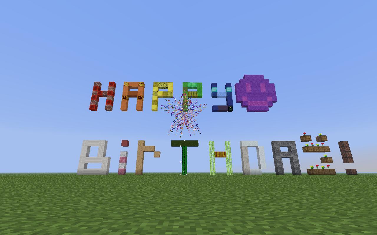 Happy Birthday to Eva (my little cousin 4 years now!) Minecraft Map