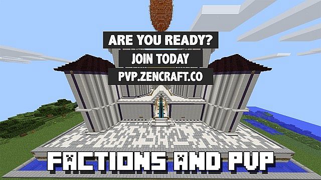 ZenCraft - Factions & PvP Minecraft Server