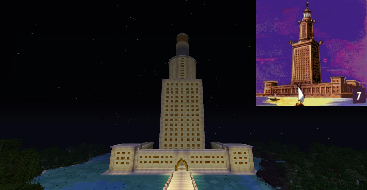 Lighthouse of Alexandria Minecraft Map