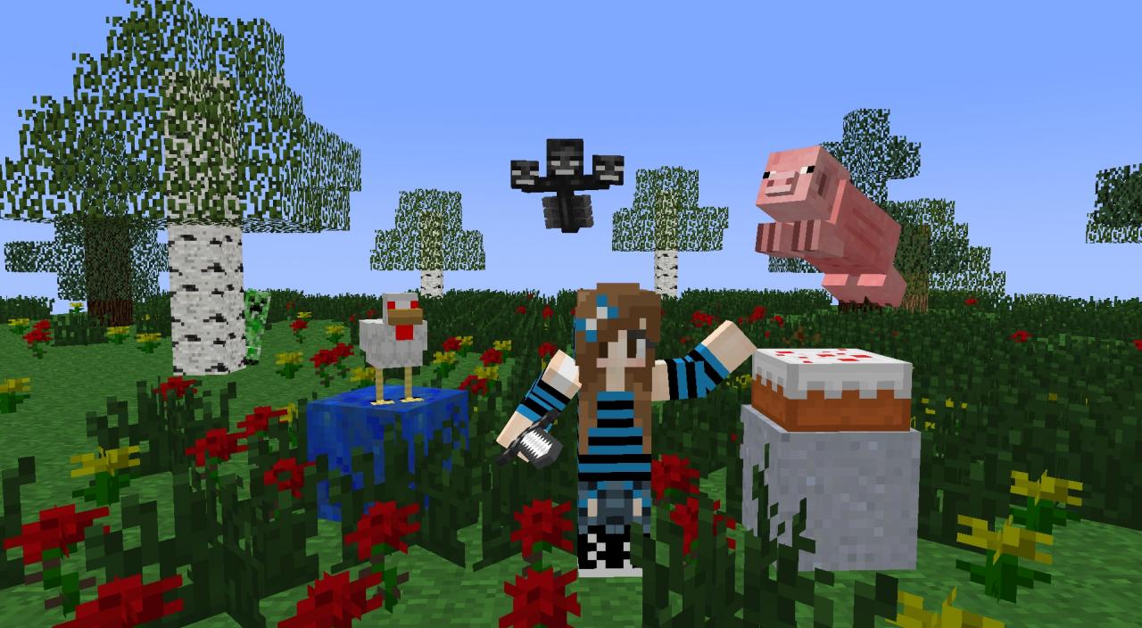 TNT Run - Girls Minecraft Map