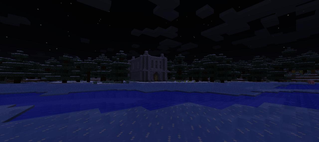 Snowy Mausoleum and Crypt (Nyvarld Spotlight) Minecraft Map
