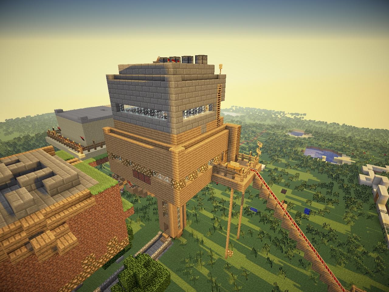 Weird place (almost done) Minecraft Map