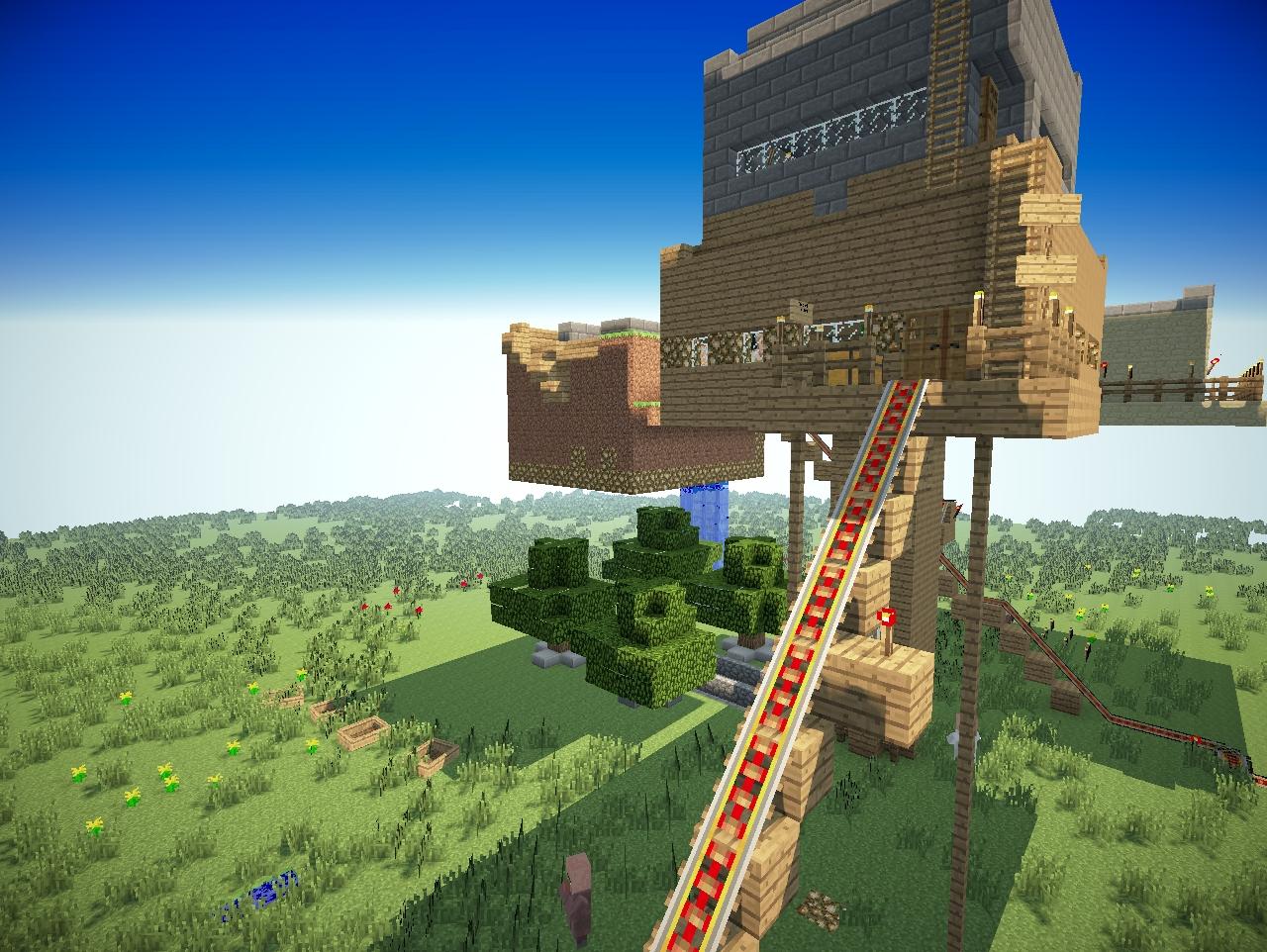 Weird place (almost done) Minecraft Map