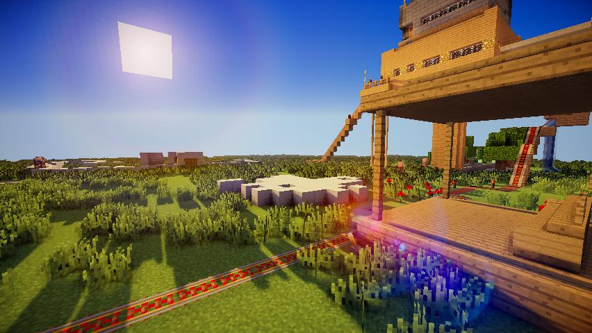 Weird place (almost done) Minecraft Map