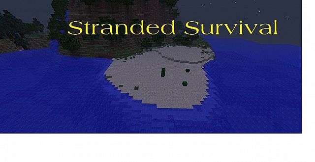 [Custom Terrain] Stranded Survival Minecraft Map