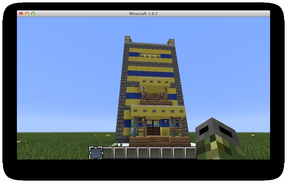 Aurora City Dance Club Minecraft Map