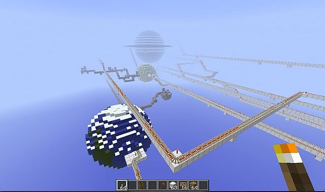 Space World Minecraft Map
