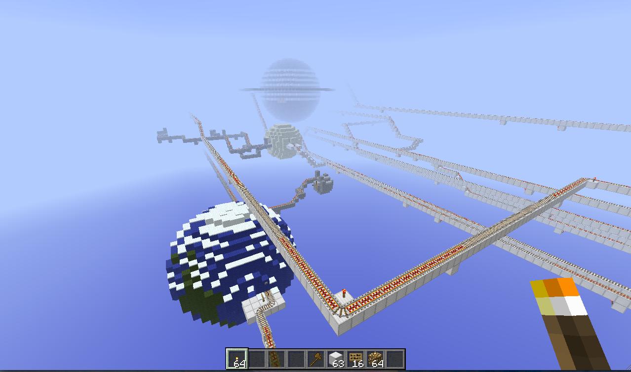 Space World Minecraft Map