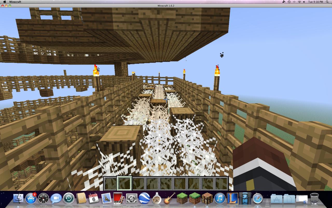 Sprint Minigame Minecraft Map