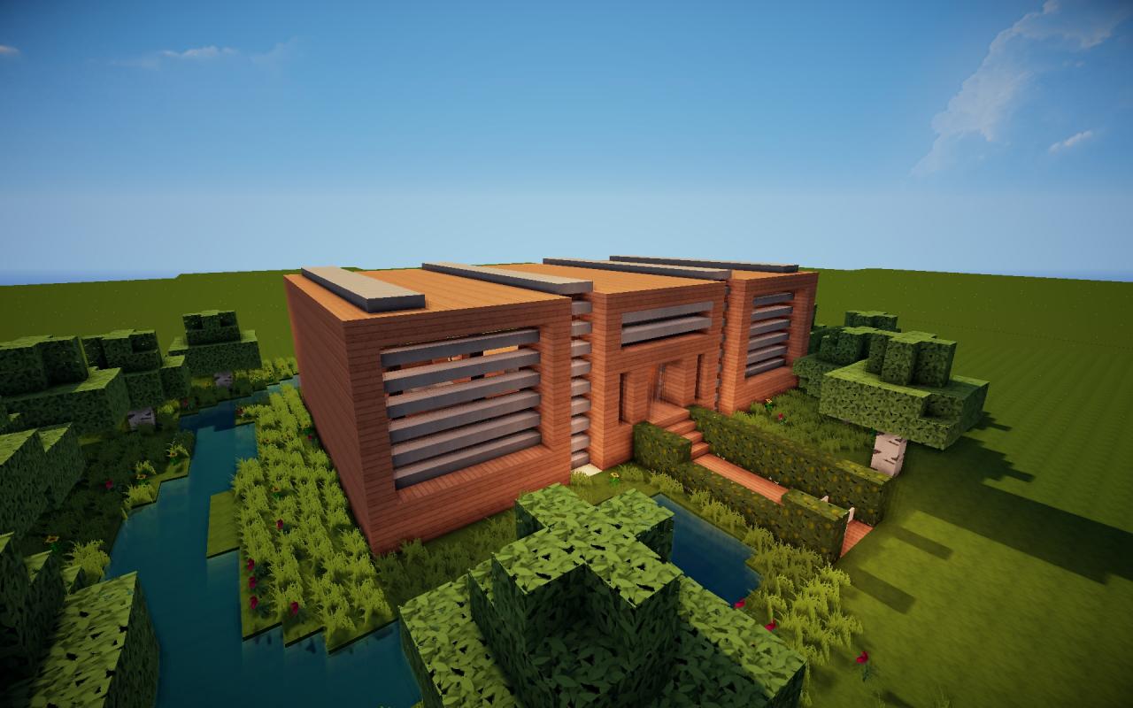 Modern House 2 - Asian Style Minecraft Map