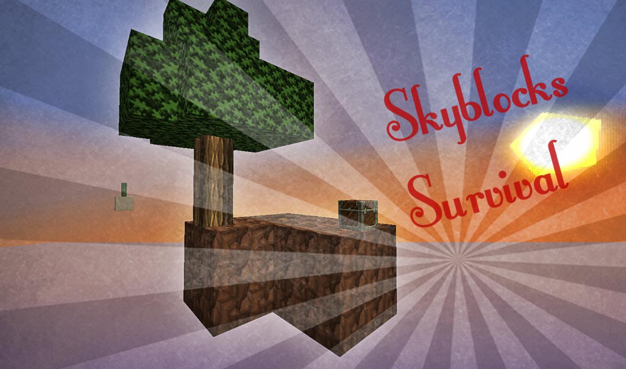 Skyblocks Survival Minecraft Map