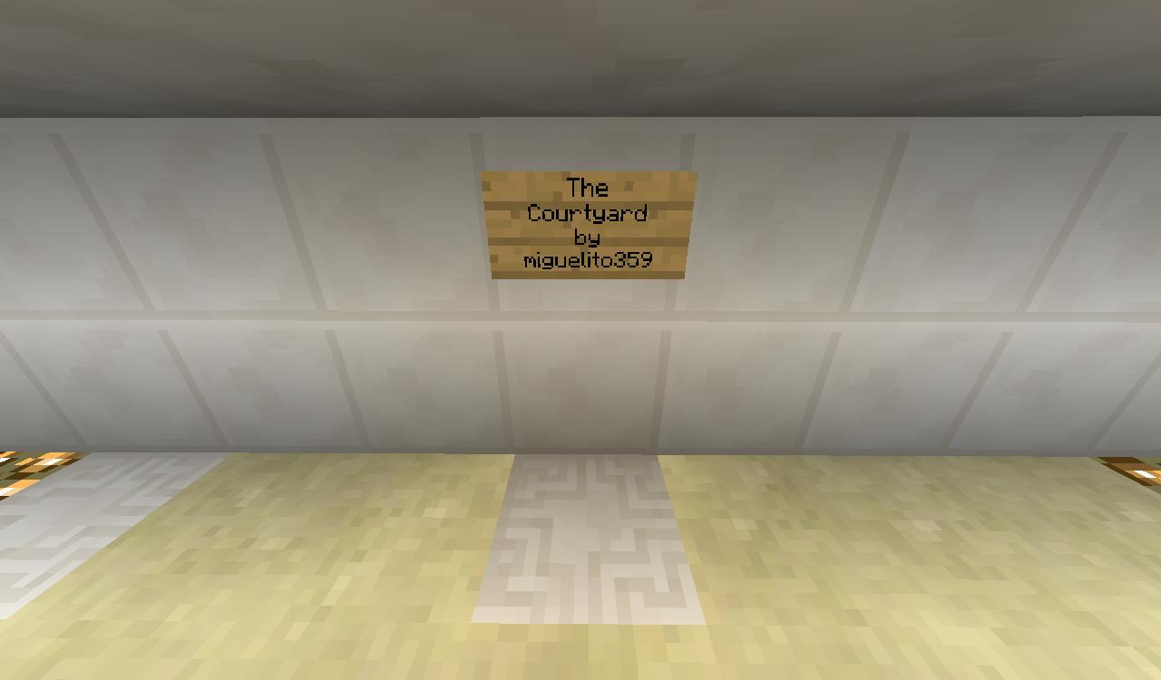 The Courtyard Minecraft Map
