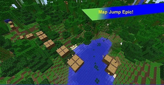 Map Jump Epic - Mini Minecraft Map