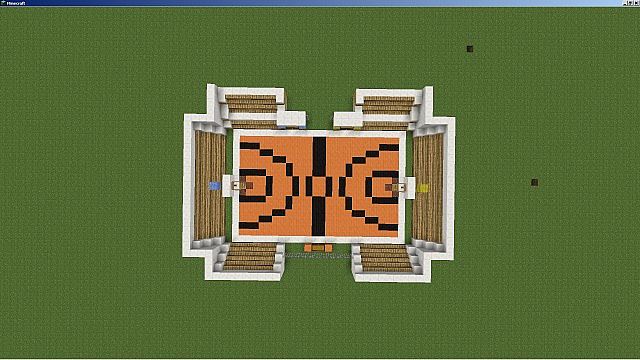 Street Basketball Court Minecraft Map