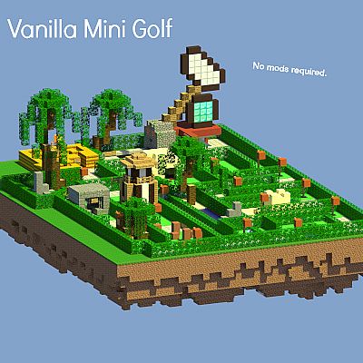 Vanilla Mini Golf Minecraft Project