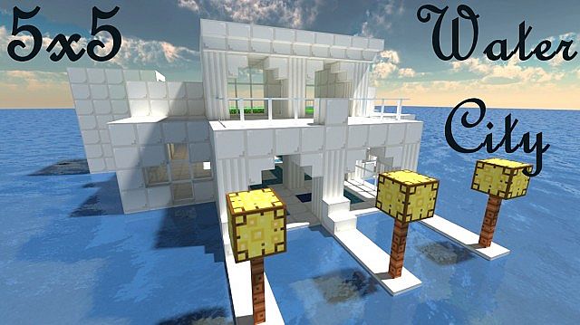 Water City: Cube City Contest Entry Minecraft Map