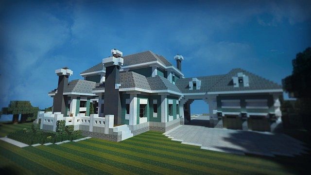 Neoclassical Mansion [WoK] [Download!] Minecraft Map