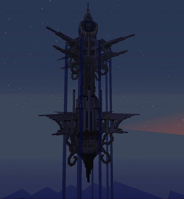 Sky towers Minecraft Map